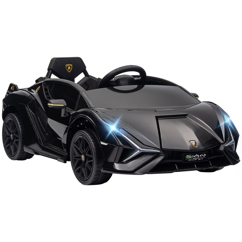 Lamborghini Elite 12V Kids Electric Supercar with Parental Remote | Bl ...